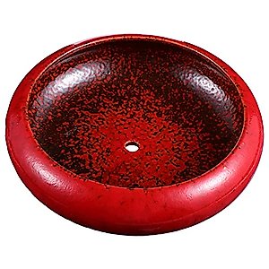 Funny Flower Pots Succulent Planters 1PC Retro Large Round Succulent Planter Pots Hydroponic Ceramic Vessel with Hole Bonsai Planter Bowl Plant Container Succulent Planter Bonsai Planter