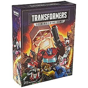 Renegade Game Studios Transformers Deck-Building Game 1-5 players ages 13+ to enjoy in 45-90 min. Play competitively or as a solo/cooperative game