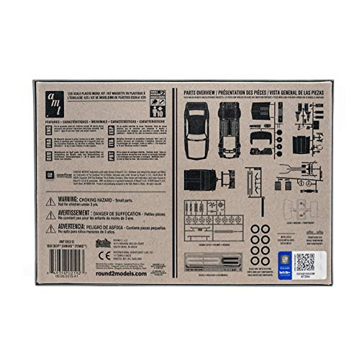 AMT 1969 Chevy Camaro (Yenko) 1:25 Scale Model Kit