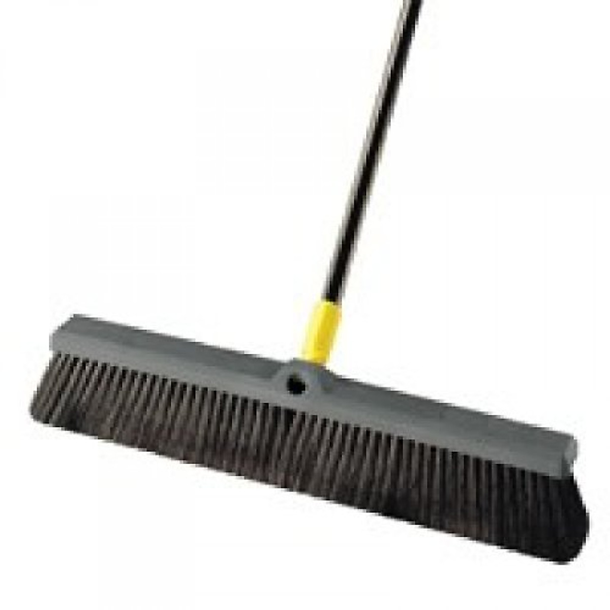 Quickie Bulldozer 18-Inch Smooth Surface Push Broom, Heavy Duty Broom, Cleaning Sweeping Indoor and Outdoor Use