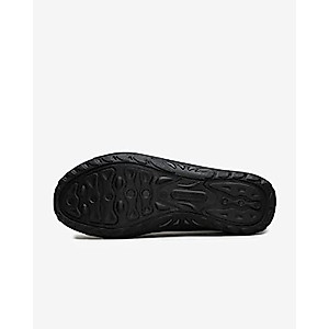 Skechers Women's Reggae Fest-Willows Loafer Flat, Black, 6 Wide