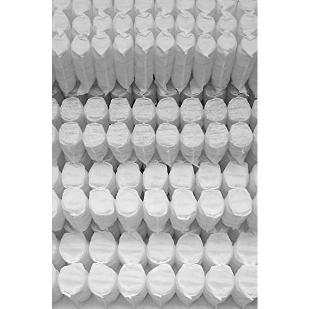 MALEK Classic Mattress | Luxury Plush Hand Made Mattress | 100% Natural Fabric | Propocket Spring System | Foam Free (Queen (U.S. Standard))