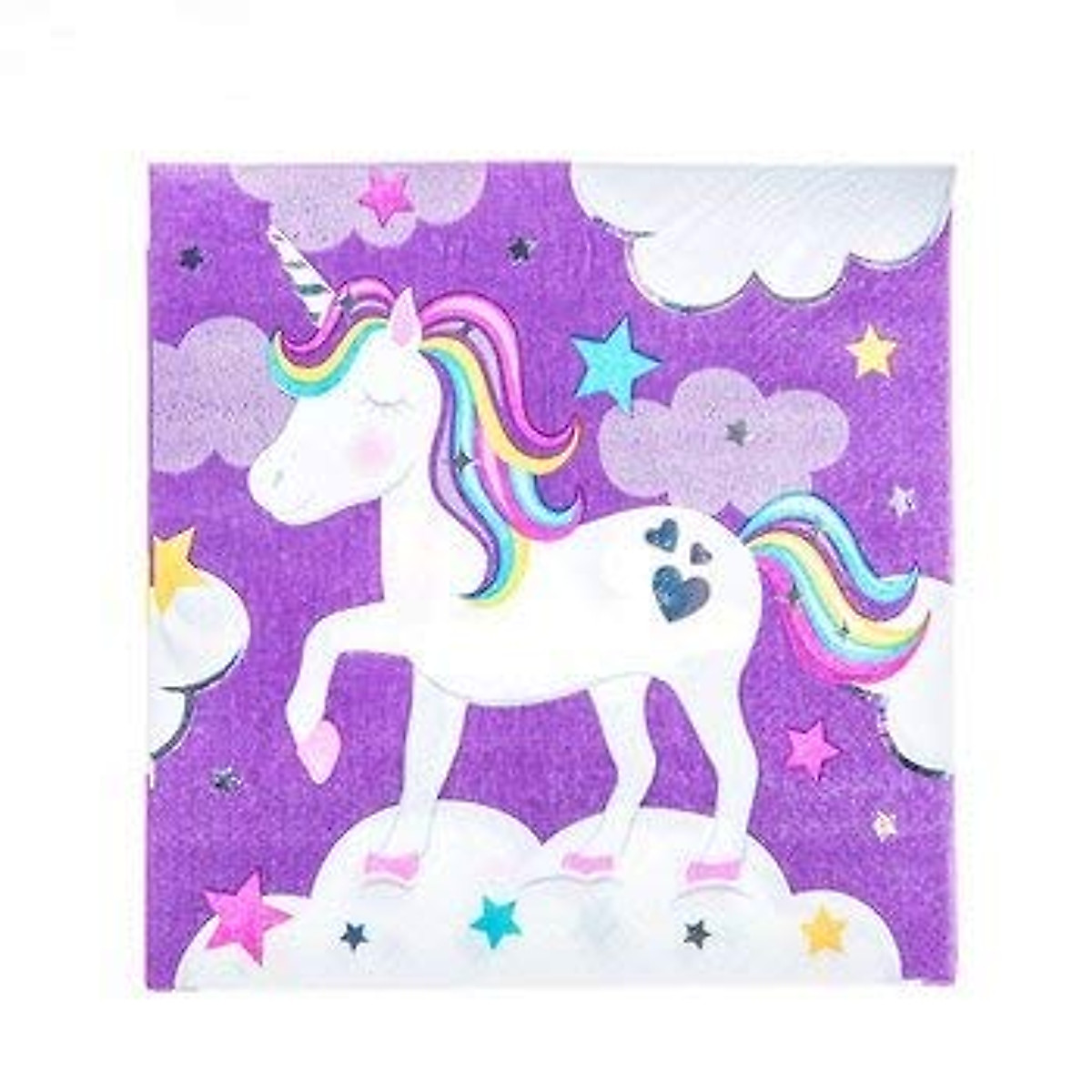 Unicorn Birthday Napkins Small Table Party Supply Decoration Kids Party 25 Count