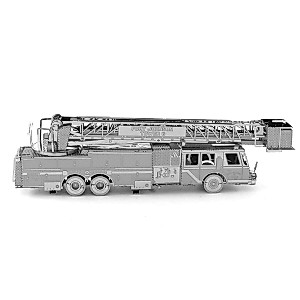 Metal Earth Fire Engine 3D Metal Model Kit Bundle with Tweezers Fascinations