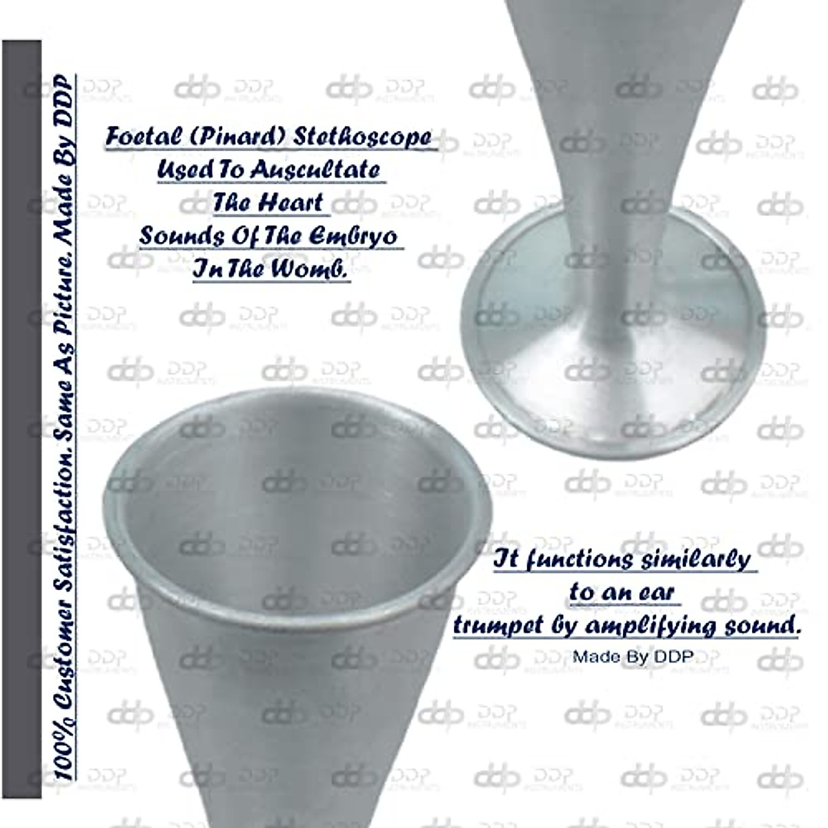 Pinard Foetal Stethoscope Gyno Instruments Aluminium