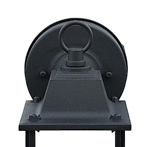 Hampton Bay Black Outdoor LED Wall Lantern HB7002-05