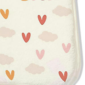 MELONE Rainbow Rugs 8-12 Years Old Girls Room Decor Kawaii Rug for Living Room Bedroom Classroom Kid's Rainbow Room playroom Decor Soft Non-Slip Polyester Fluffy Pink Small 31.5x19.7in