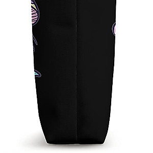 Pastel Goth Aesthetic Skull Mushrooms Edgy Alt E-girl Grunge Tote Bag