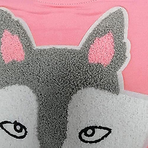 Baby Boy Christmas Outfit Suit Pattern Girls Sweatshirt Children's Leggings Two-piece Cartoon New Born (Pink, 7-8 Years)