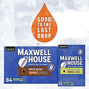 Maxwell House Decaf House Blend K-Cup Coffee Pods (12 ct Box)