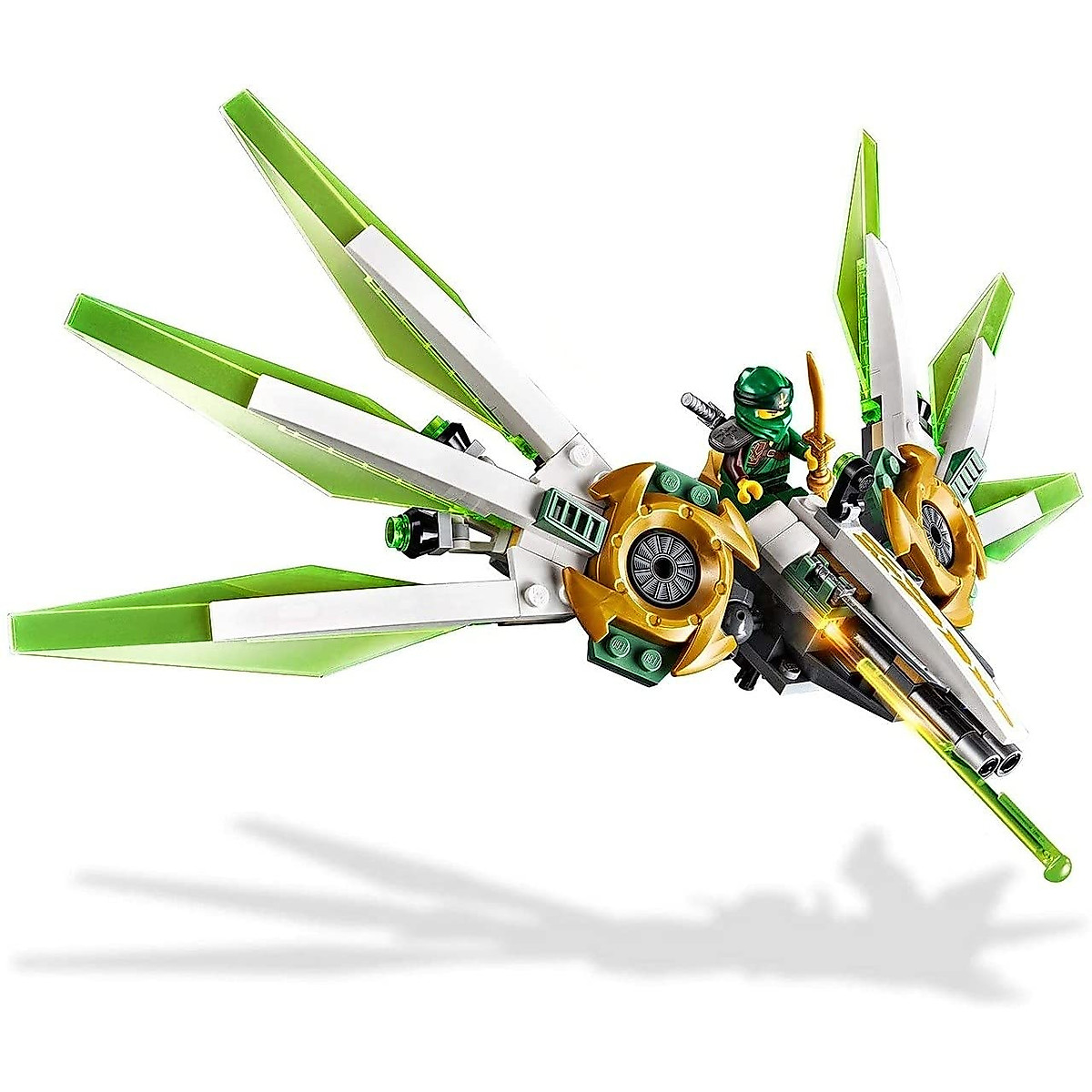 LEGO NINJAGO Land Bounty 70677 Toy Truck Building Set with Ninja Minifigures, Popular Action Toy with Two Toy Vehicles and Toy Ninja Weapons for Creative Play (1,178 Pieces)