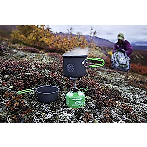 Optimus Crux Lite Solo 0.6L Non Stick, Compact, Versatile, Cook System for Ultralight Camping and Backpacking