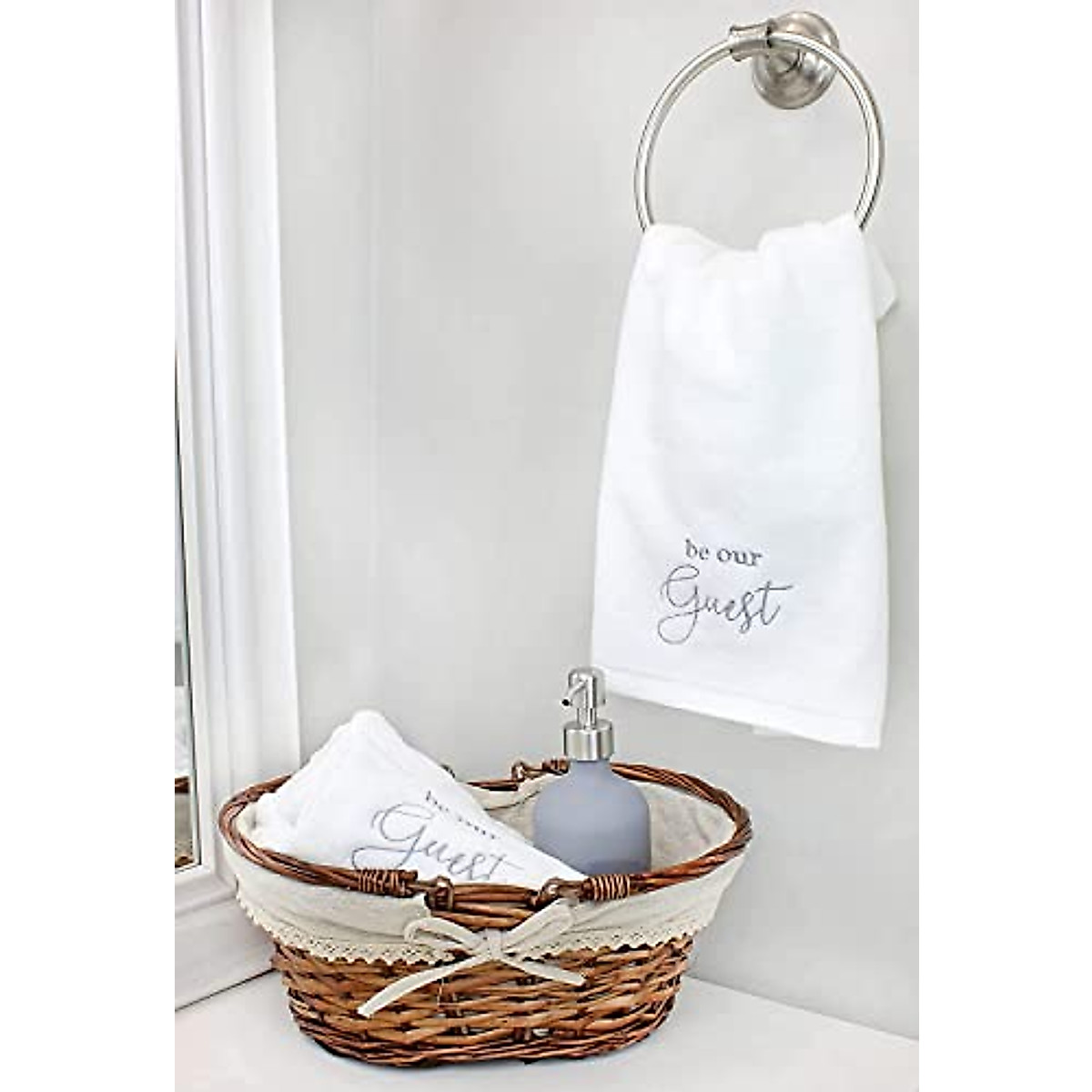 Cornucopia Wicker Basket with Handles (Reddish Brown), for Fall Decor, Easter, Picnics, Gifts, Home Decor and More, 13 x 10 x 6 Inches