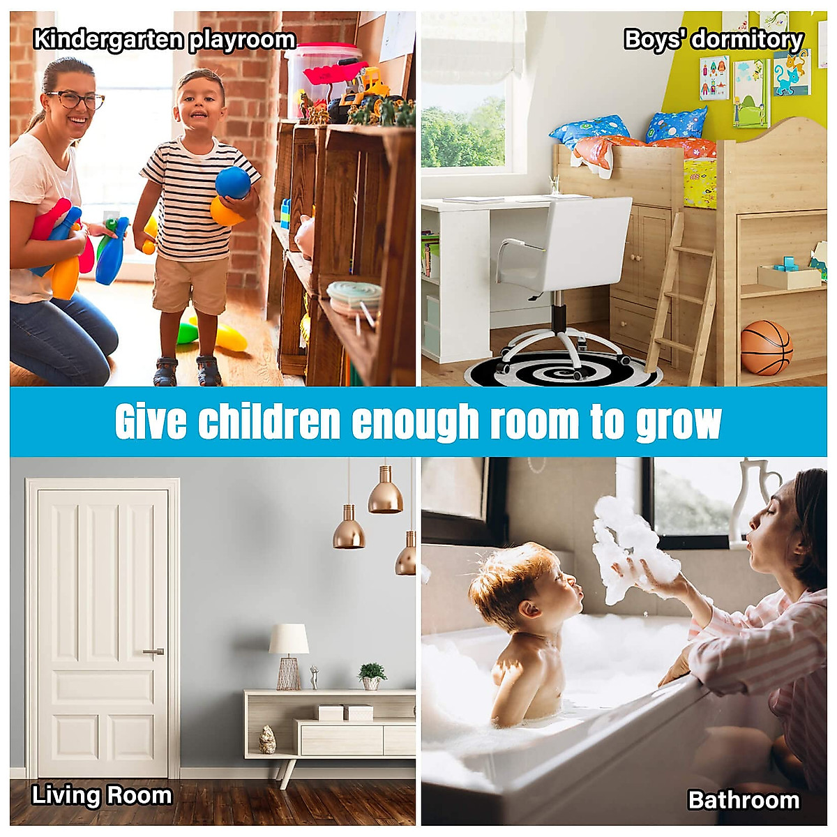 Little Man Cave, Toddler Boy Room Decor, PVC Plastic Decoration Hanging Sign, Water proof, Kids Room Signs For Door