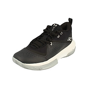 Under Armour GS SC 3Zero IV Basketball Trainers 3023918 Sneakers Shoes (UK 6 US 6.5Y EU 39, Black 001)