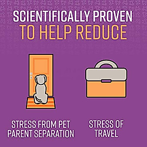 SENTRY PET Care Sentry Calming Chews for Dogs, Calming Aid Proven to Reduce Stress and Anxiety, Pheromones Prevent Unwanted Behaviors Including Barking, Jumping, and Separation Anxiety, 60 Count