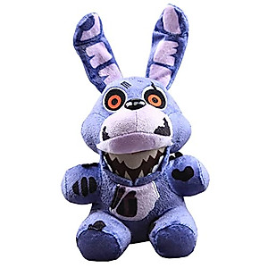 Laruokivi FNAF Plush Toys Twisted Freddy & Foxy & Bonnie & Chica Stuffed Plushies Dolls 4Pack