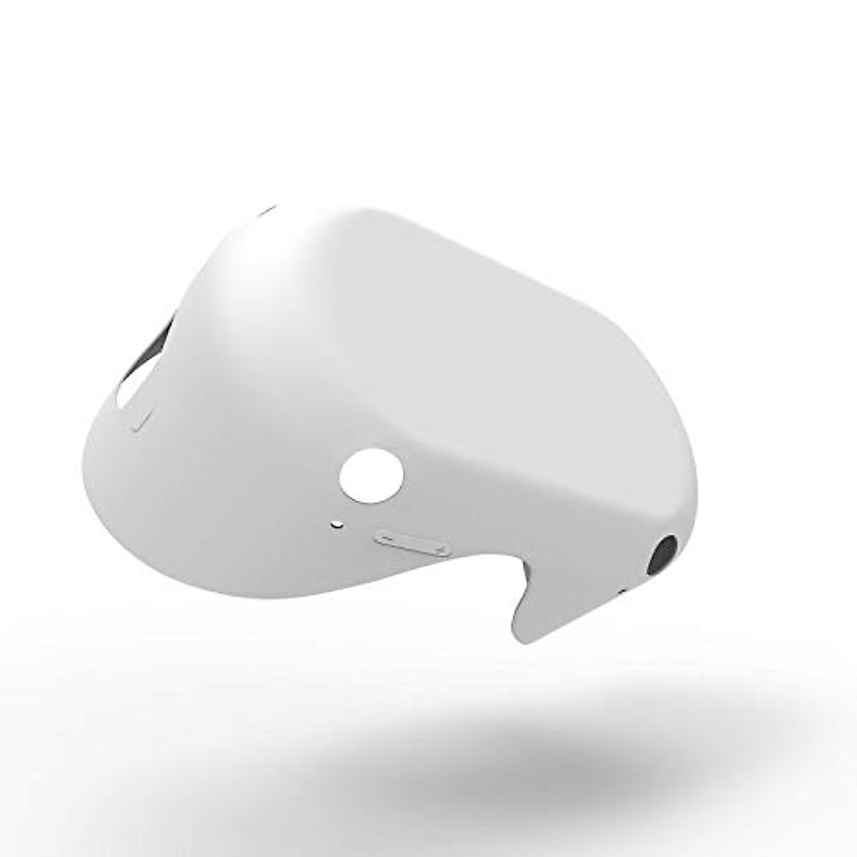 Silicone VR Protective Cover Compatible with Oculus Quest 2 Headset, VR Headset Protective Skin Accessories, Protects Cameras and All Ports, Anti-Scratch, Stain, Crush, etc (1 Pack, White)