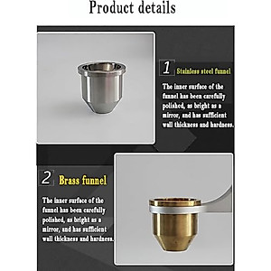 Flow Ability Tester, Hall Flow Meter with 2.5&5 MM Funnel, Powder Bulk Density Meter, 60° Funnel Angle&25mm Height Block, for Testing Flow Rate and Bulk Density Of Metallic and Non-Metallic Powders