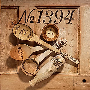 Plaid Wood Burning Tool Tip Set, Set of 26, Gold