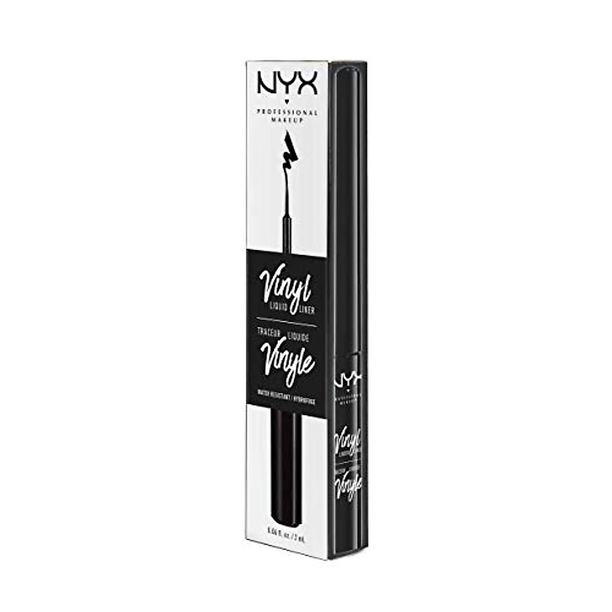 NYX PROFESSIONAL MAKEUP Vinyl Liquid Liner, Black