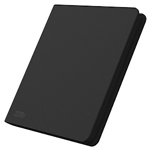 Ultimate Guard Zipfolio 480 – 24 Pocket XenoSkin (Quadrow) Black