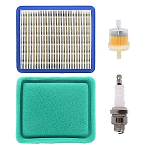Bynor 491588 491588S 399959 Air Filter For 625e 675ex 725ex 625-675 Series TB110 TB130 TB210 LG491588JD Craftsman 3364 Premium Lawn Mower With Fuel filter And Spark Plug