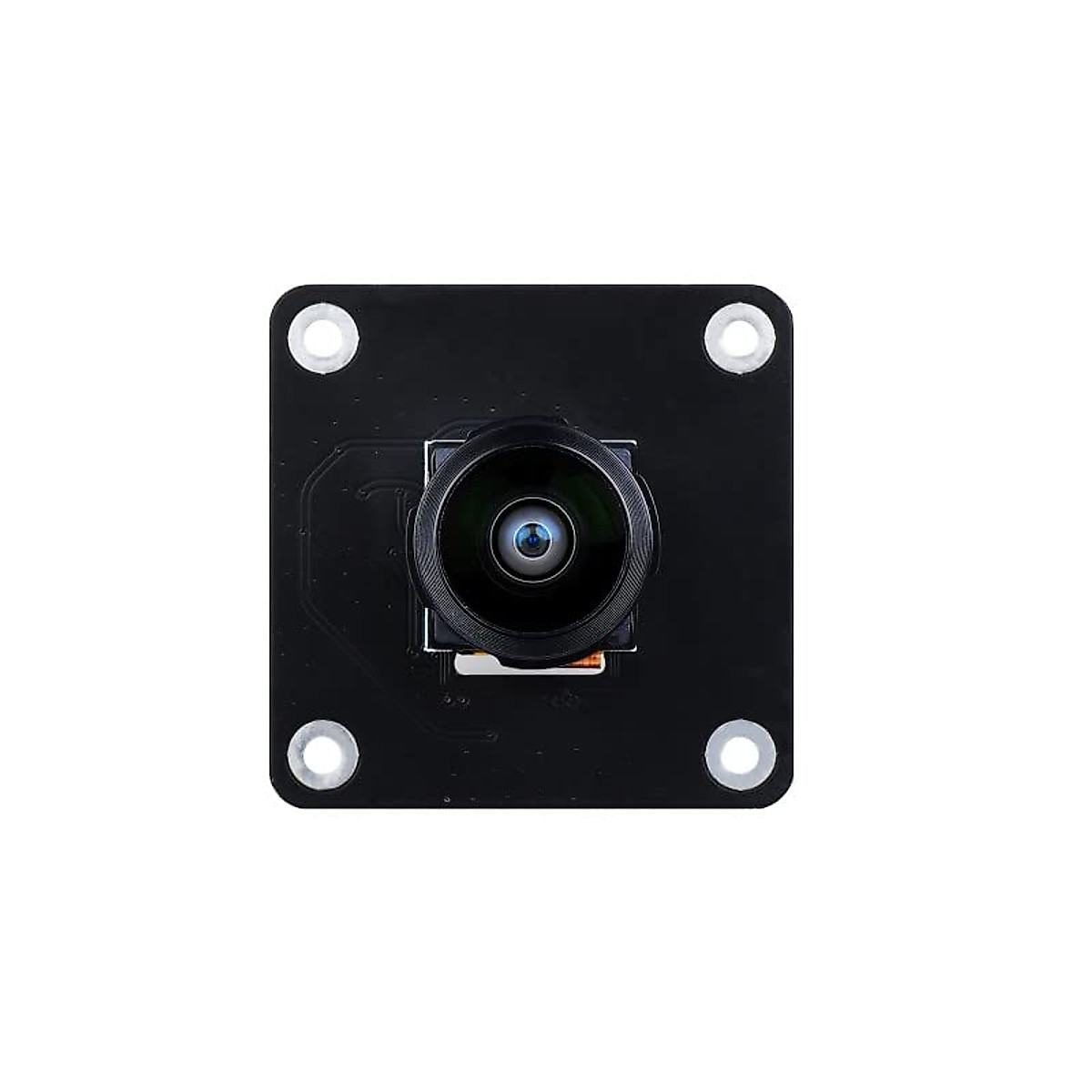 Coolwell IMX378-190 Fisheye Lens Camera for Raspberry Pi Series Board, 190° Wide Angle Fisheye Lens, 12.3MP, Wider Field of View