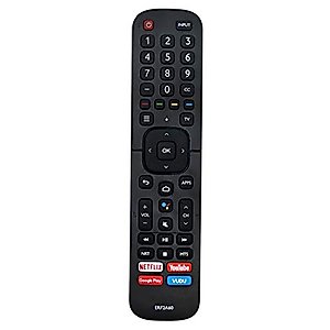 ERF2A60 Voice Remote Control Replacement Compatible with Hisense 4K UHD Smart LED TV 55Q9809 55H9809 65Q9809 65H9070F 65H8030F 65H8050F 65H8090F 55H8030F 55H8050F 55H8090F 55H9040F 55H9050F 55H9070F