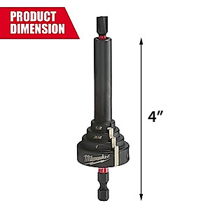 Milwaukee 48-32-2350 SHOCKWAVE Conduit Reaming Bit Holder 1/2in, 3/4in & 1in EMT (Limited Edition)