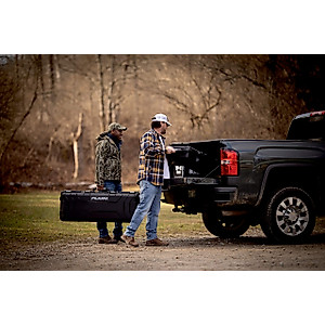 Plano Field Locker Element 44" Bow Case, Black with Gray Accents, Wheeled Archery Case Storage, Airline Approved, Waterproof Dri-Loc Seal