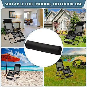 Zero Gravity Chair Cushion for Foot Rest, COITEK Long 15.9in Chair Footrest Cushion for Universal Folding Reclining Patio Chairs Outdoor Patio Lawn Camping Use