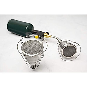 Booker & Dax Torch Attachment, Pro Grade, Chef Certified, Handheld Broiler, Perfect for Sous Vide Searing & Melting, for Use in Restaurants, BBQs, Home Kitchen & Camping