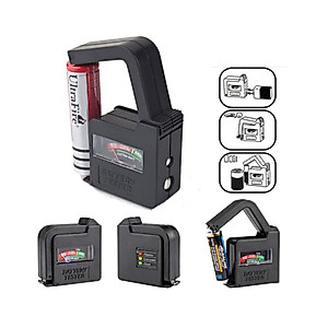 E-outstanding BT-860 Battery Tester Battery Volt Checker Monitor for AA AAA C D 9V 1.5V Button Cell Batteries