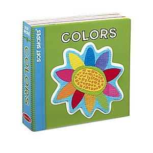 Melissa & Doug Children’s Book - Soft Shapes: Colors (Foam First Puzzle Book)