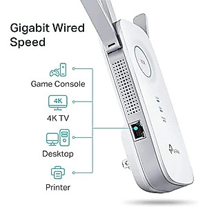 tp-link AC1750 WiFi Range Extender with High Speed Mode and Intelligent Signal Indicator (RE450) (Renewed)