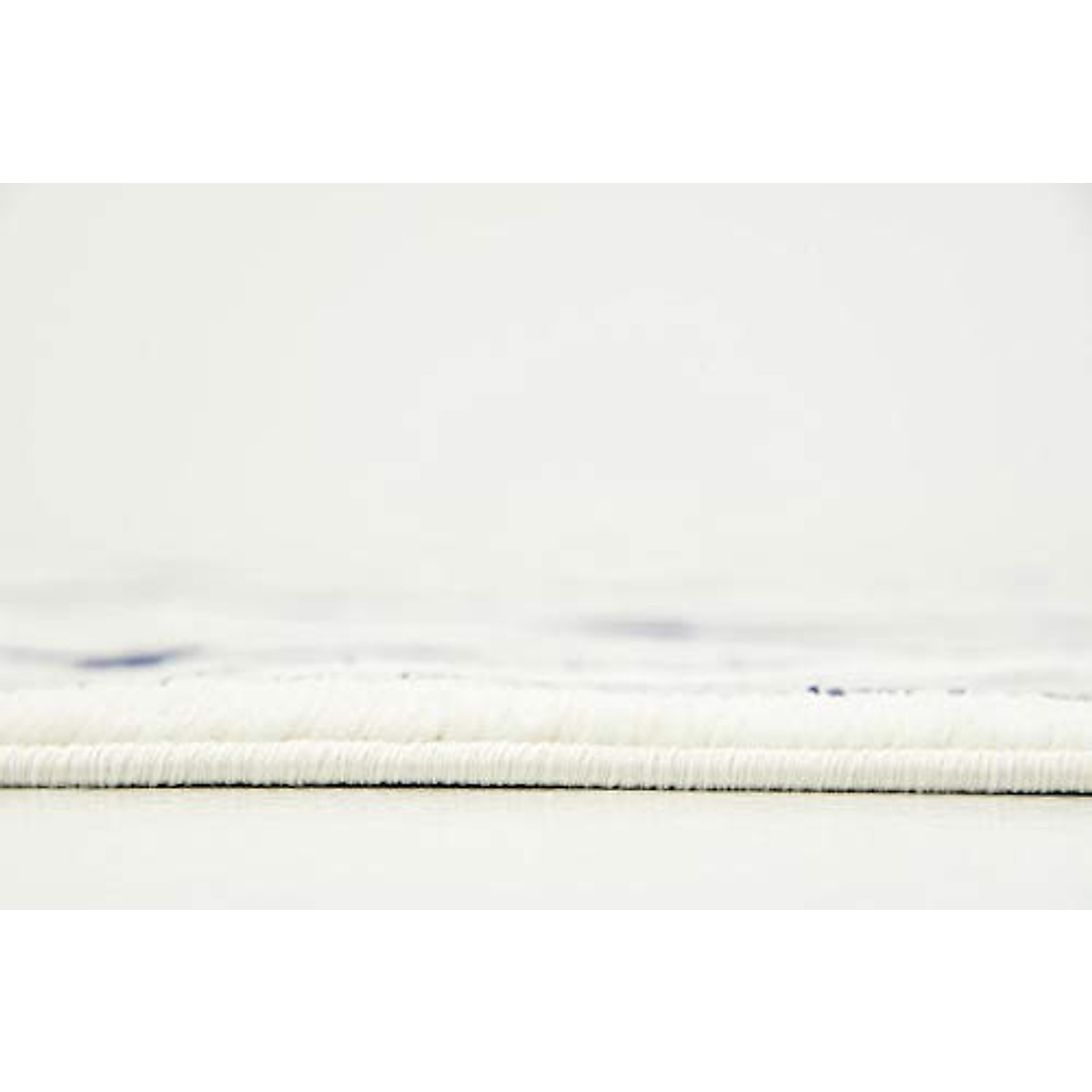 Unique Loom Metro Collection Modern Nautical Coastal Geometric Anchors Area Rug, for Kids, 5 ft x 8 ft, Light Gray/Ivory