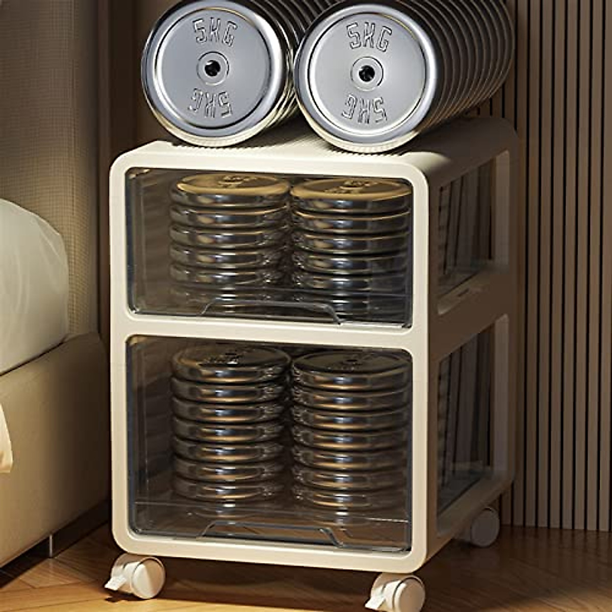 HIGOH Bedside Table Beautiful and Cheap Bedside Table Storage Drawer Console Bedside Table Dresser Office Mesitas De Noche Bathroom Furniture