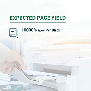 ZIPRINT Compatible 90A CE390A Toner Cartridge Replacement for HP 90A CE390A use with HP Laserjet Enterprise 600 M602 M601 M4555 M602dn M602n M602x M603dn M603n M4555f M4555h (Black, 1-Pack)