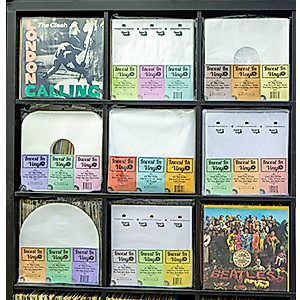 50 Master Sleeves Rice Paper Anti Static LP Inner Sleeves Mobile Fidelity MFSL Style Vinyl Record Sleeves Provide Your LP Collection with the Proper Protection - Invest In Vinyl
