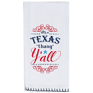 Kay Dee Designs R3769 Home Sweet Texas Thang Flour Sack Towel