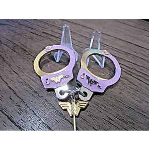 NYPD Detectives Wonder Woman Pink Handcuffs Challenge Coin