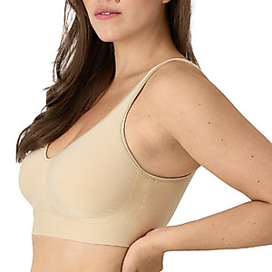 Bali Women's Sure Size Wire Free Bra, Nude, Small