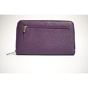 Savvycents Cash Budgeting Wallet (Purple), Zip Around, Accordion File System, Wristlet Strap, Women's Wallet