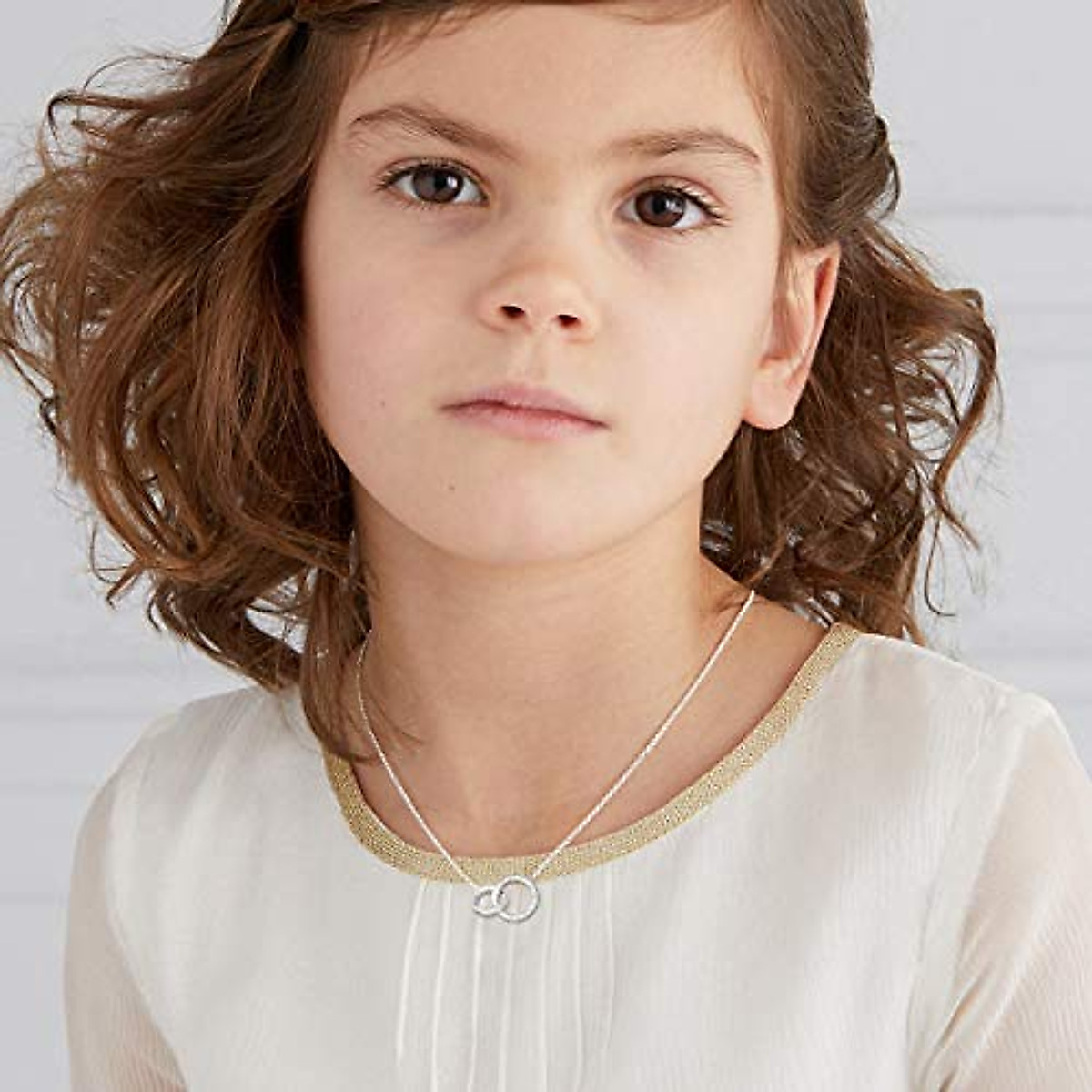 IEFLIFE Best Friend Necklace Friendship Gifts, Best Friend Necklaces BFF Gifts Two Circle Necklace Gifts for Best Friend Woman BFF Necklace Friendship Gifts for Women