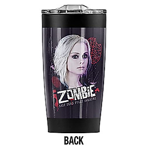 Logovision Izombie Liv Take A Bite Stainless Steel Tumbler 20 oz Coffee Travel Mug/Cup, Vacuum Insulated & Double Wall with Leakproof Sliding Lid | Great for Hot Drinks and Cold Beverages