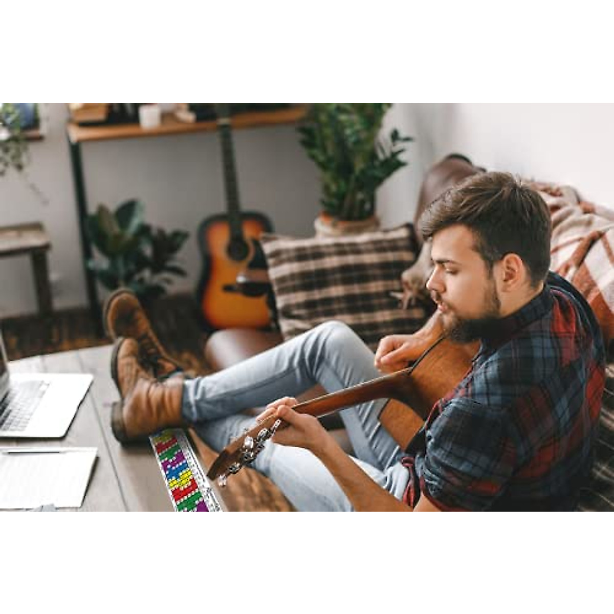 Sliding Ruler for Guitar™: Precision Scale Mastery Tool – Master Pentatonic, Diatonic & Modes with Ease