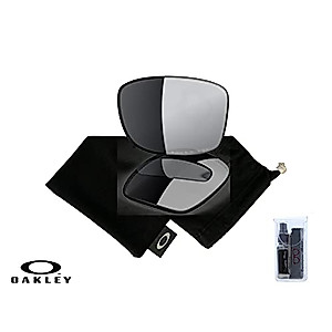 Oakley Original Jupiter Squared OO9135 Black Iridium Polarized Replacement Lenses For Men For Women