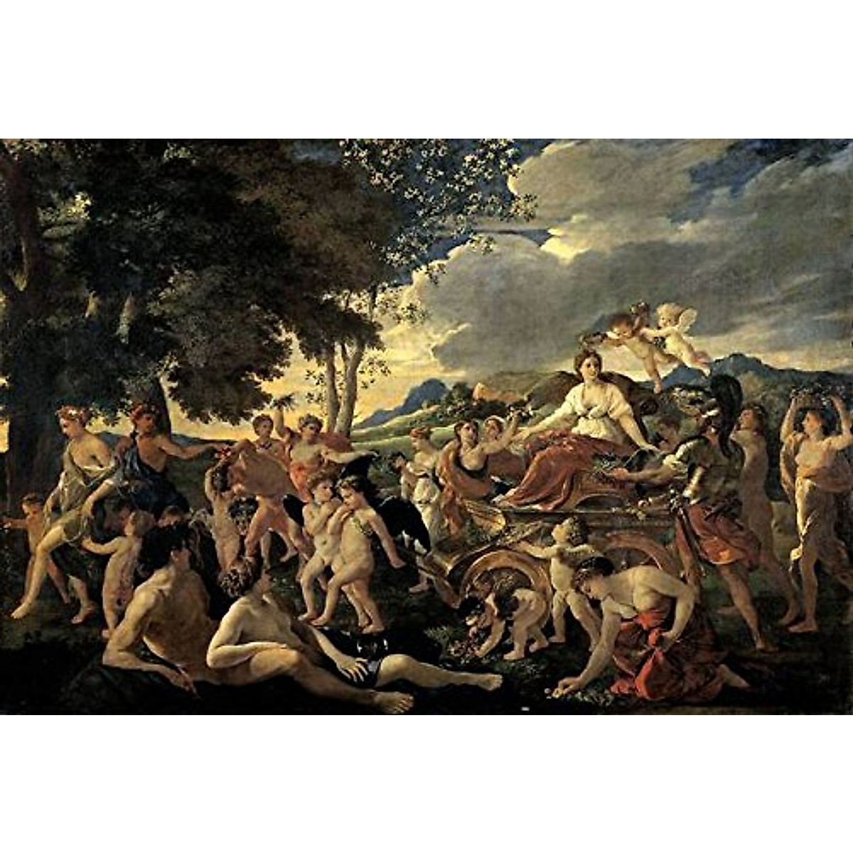 Imagekind Wall Art Print entitled The Triumph Of Flora, C.1627-28 by The Fine Art Masters | 32 x 22