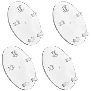 4 Pack Replacement for Vormax Toilet Tank Flapper Seal Gasket 3’’, Silicone Toilet Flapper Seal Compatible with American Standard 7381424-100.0070A